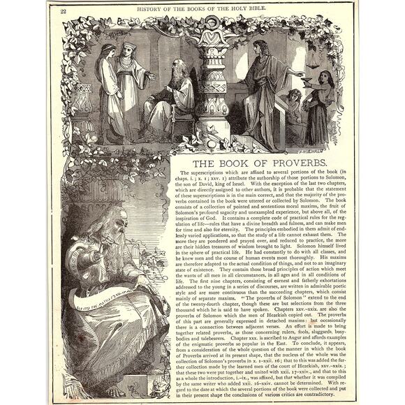 None and/or Unknown | Other | The Books Of Proverbs And The Book Of ...